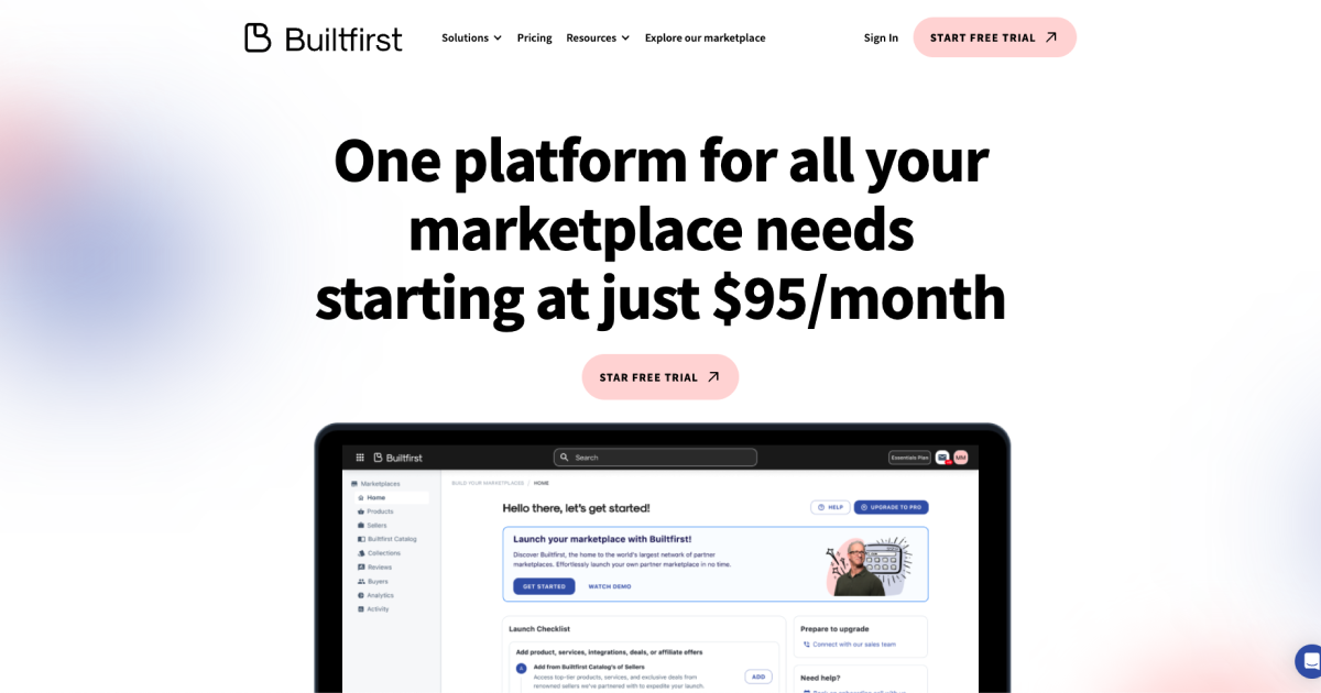 Builtfirst | Build Your Marketplaces